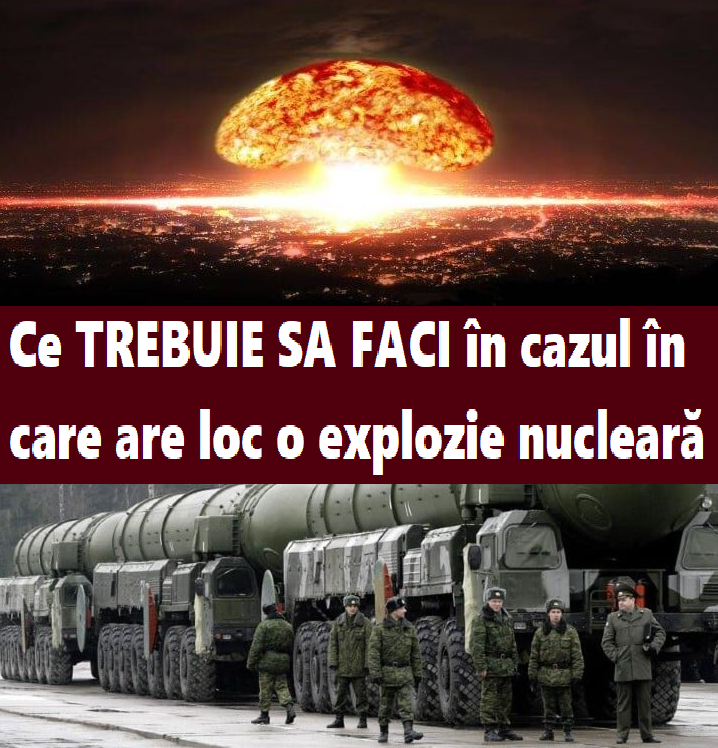 Ce putem face în cazul în care are loc o explozie nucleară! Primele ...